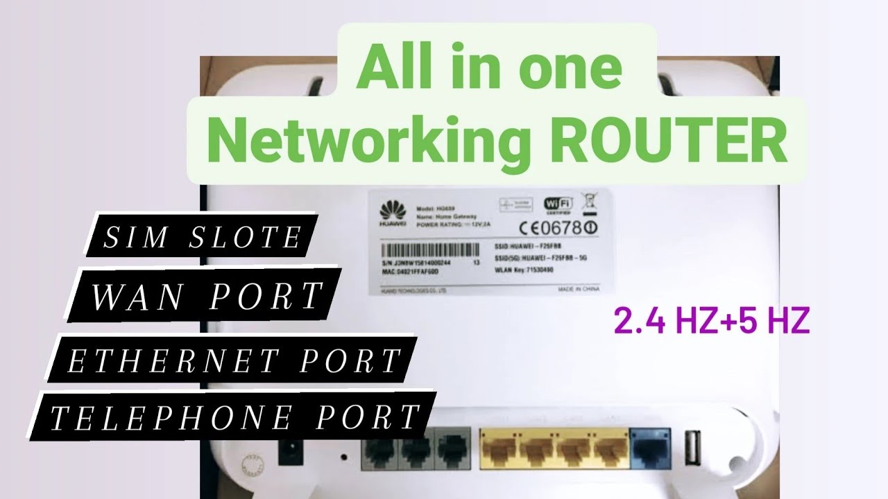 About Networking Router | Router support Sim, WAN Ethernet, Telephone ...