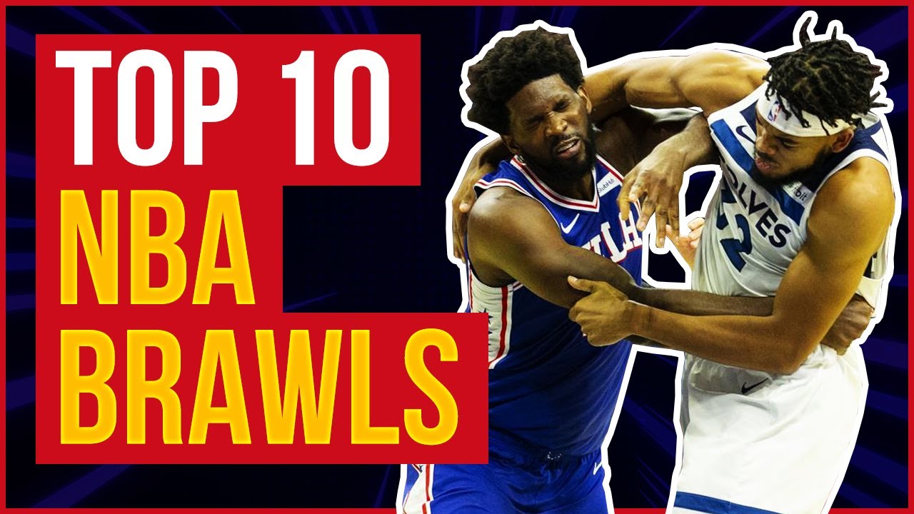 Top 10 NBA Brawls - YouTube
