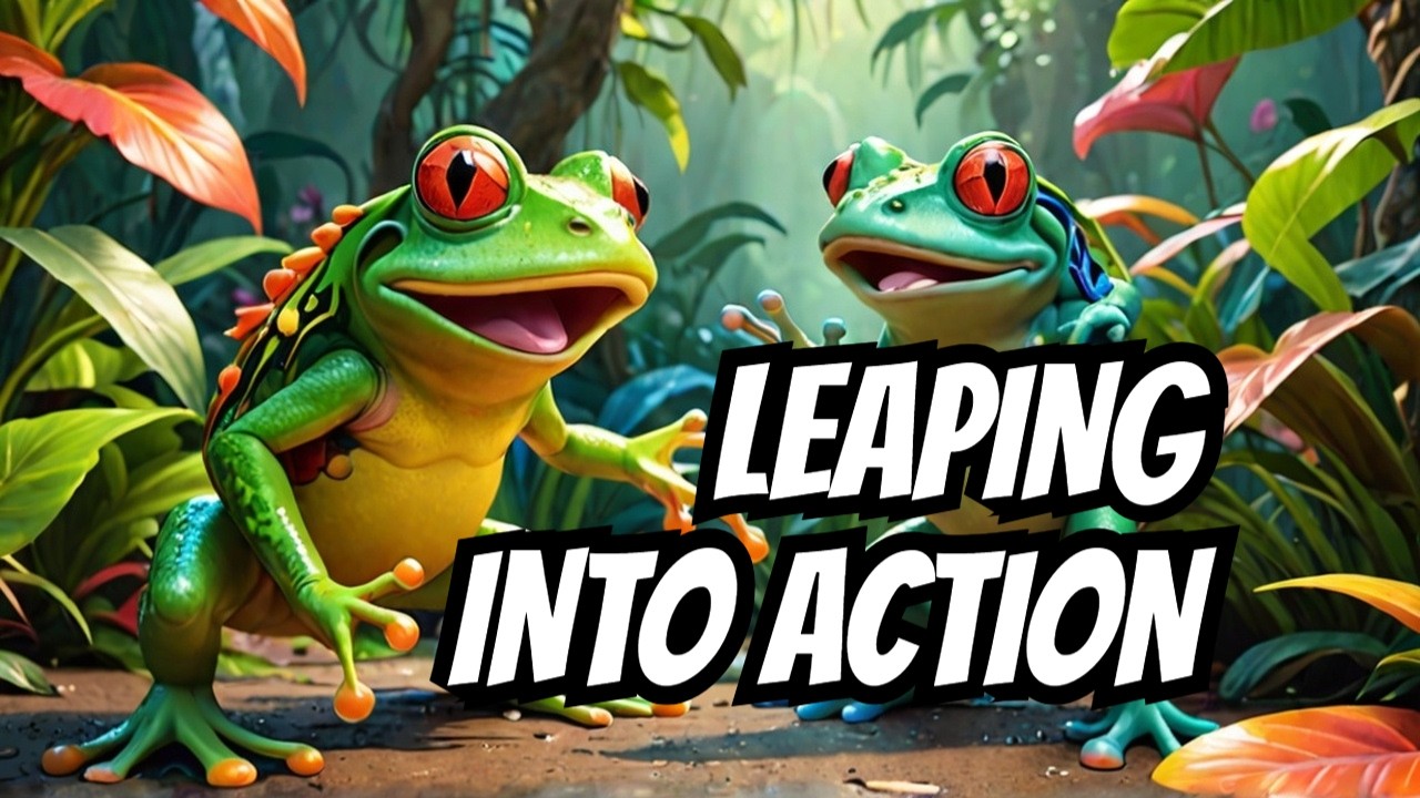 Watch this Epic Frog Battle and Leap in Vibra - YouTube