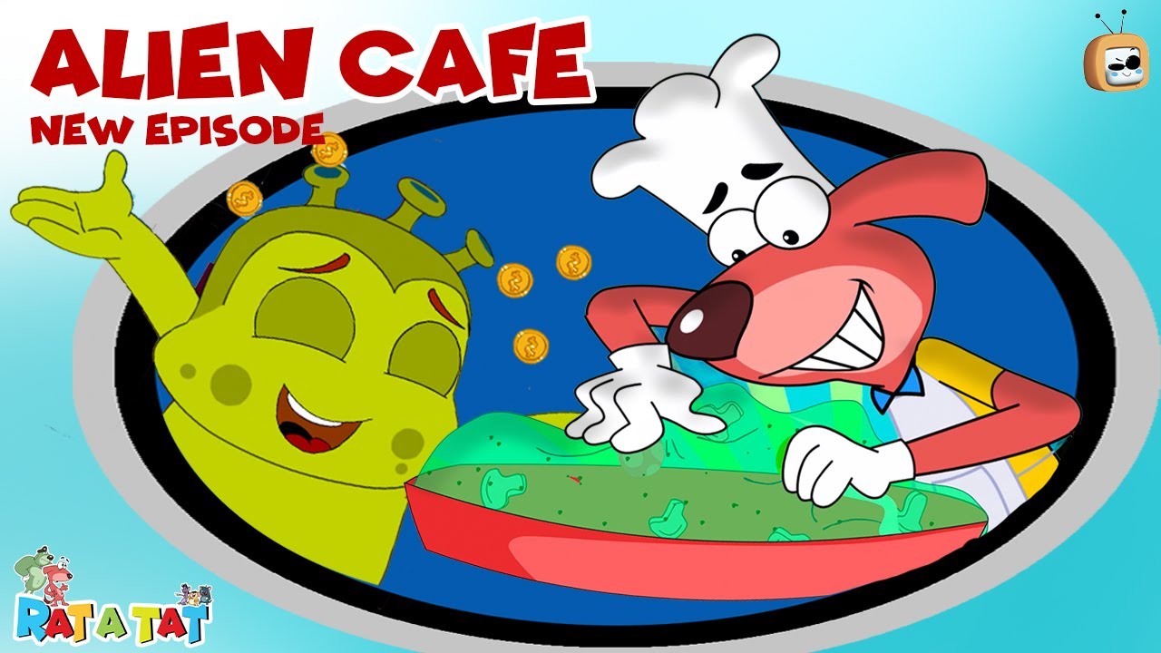 Dog's Alien👽 Cafe : Alien Invasion at Doggy Don’s Café | rat a tat ...