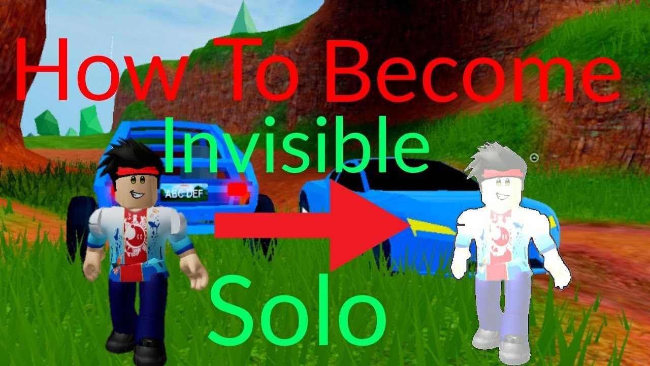 Brand New *Invisible* Glitch Solo || How to become Invisible In Roblox ...