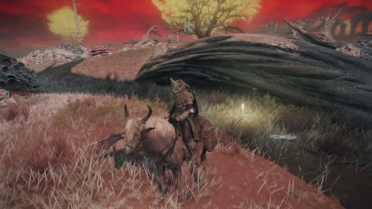 Elden Ring Get to Caelid Highway South Site of Grace - YouTube