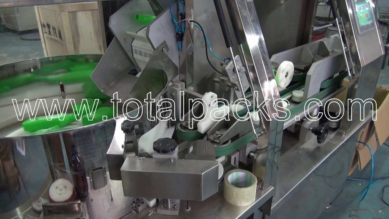 US 100A Automatic Bottle Unscrambler - YouTube