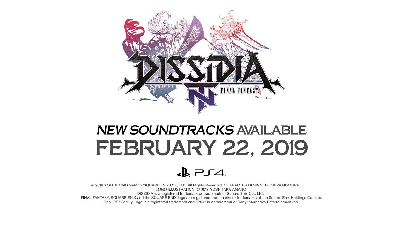 DISSIDIA FINAL FANTASY NT - February Additional Soundtracks Update ...
