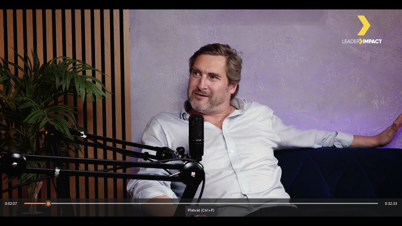 Podcast LeaderImpact, hostem Nikolaus Lobkowicz, moderuje Jana ...