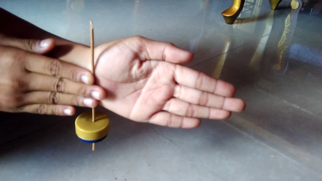 Cara membuat gasing tradisional simple😉 - YouTube