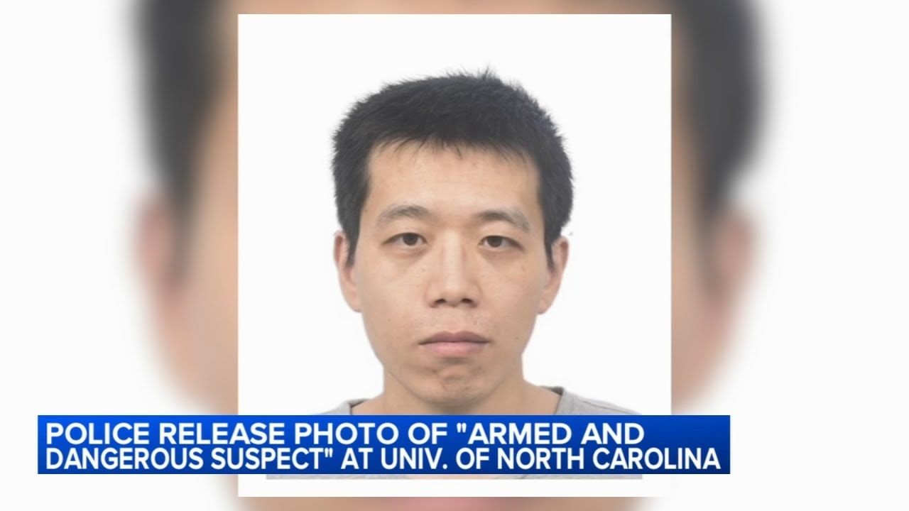 Police release photo of 'armed and dangerous' suspect at UNC - YouTube
