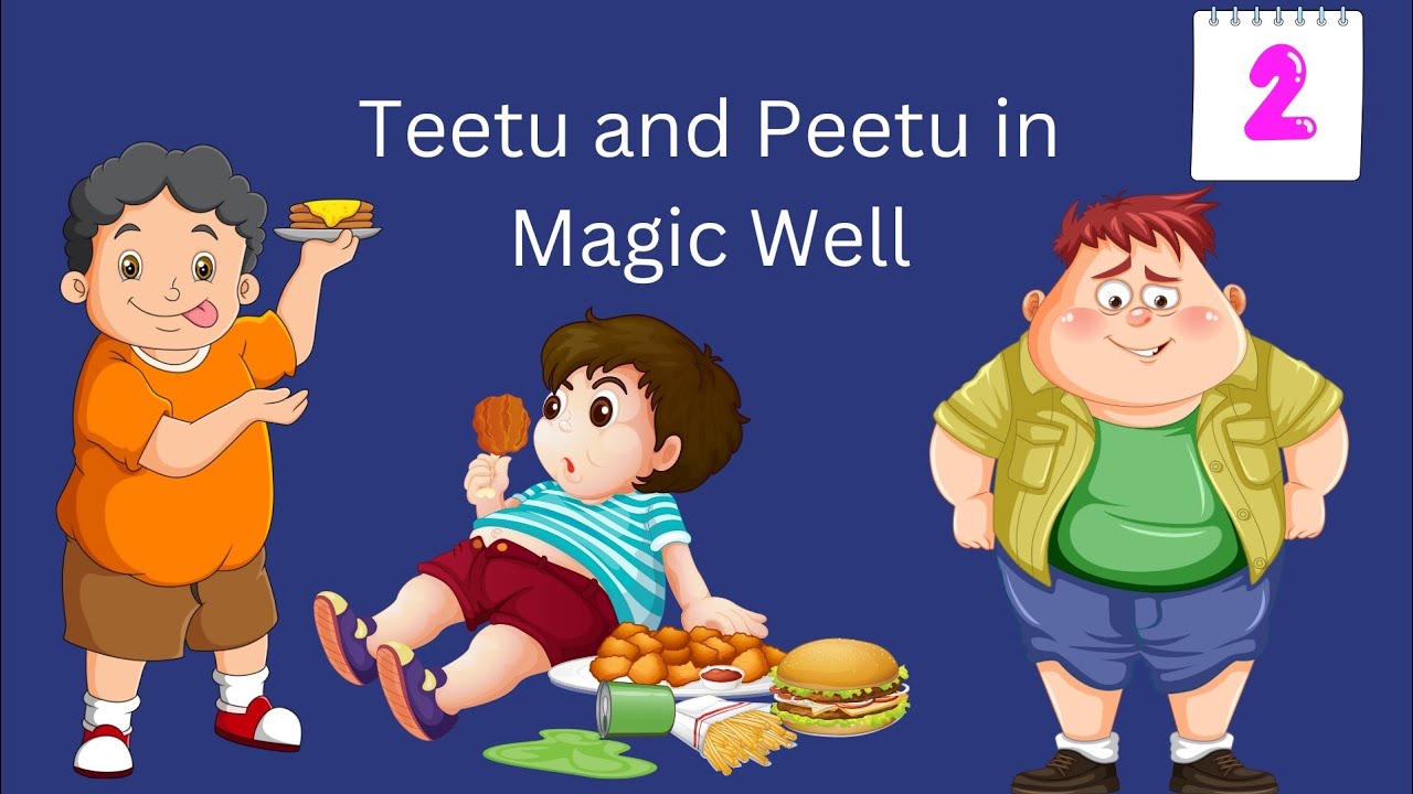 Teetu and Peetu∆dancing frog||Two Fat Kids||Friendship Story||Part 2 ...