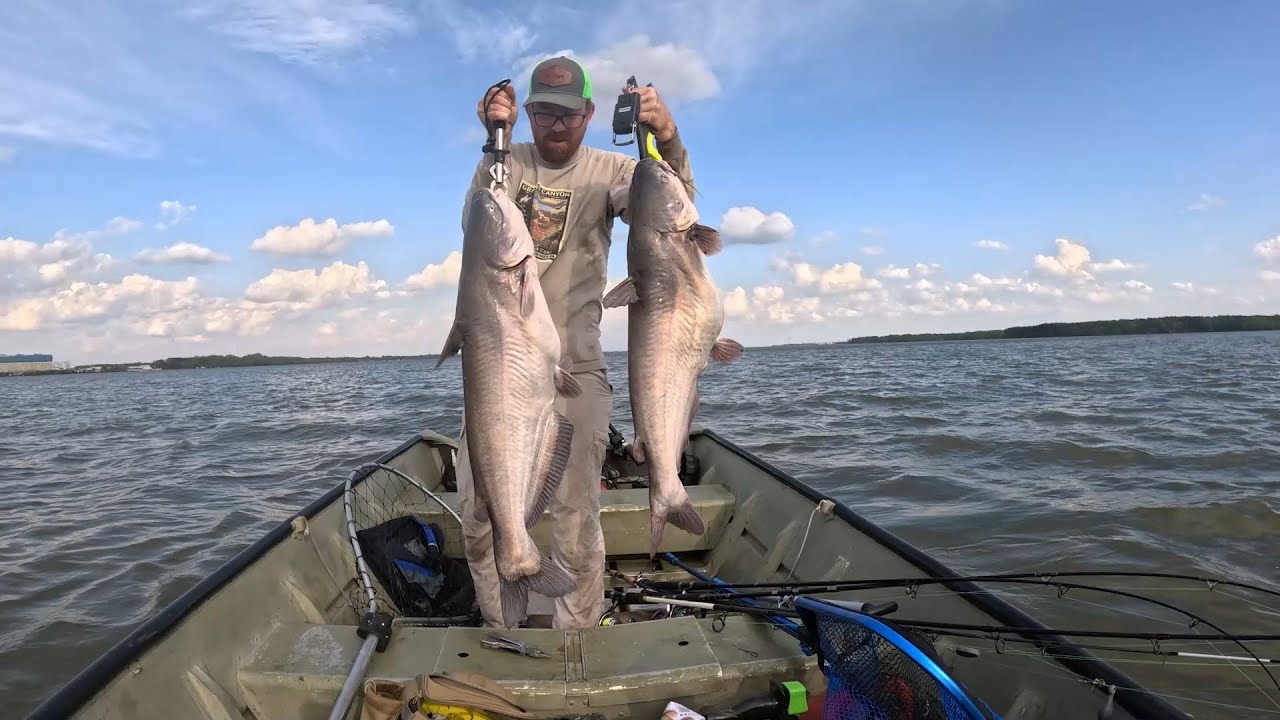 Trot Lining for Big Cats! **Hauling in the line!** - YouTube