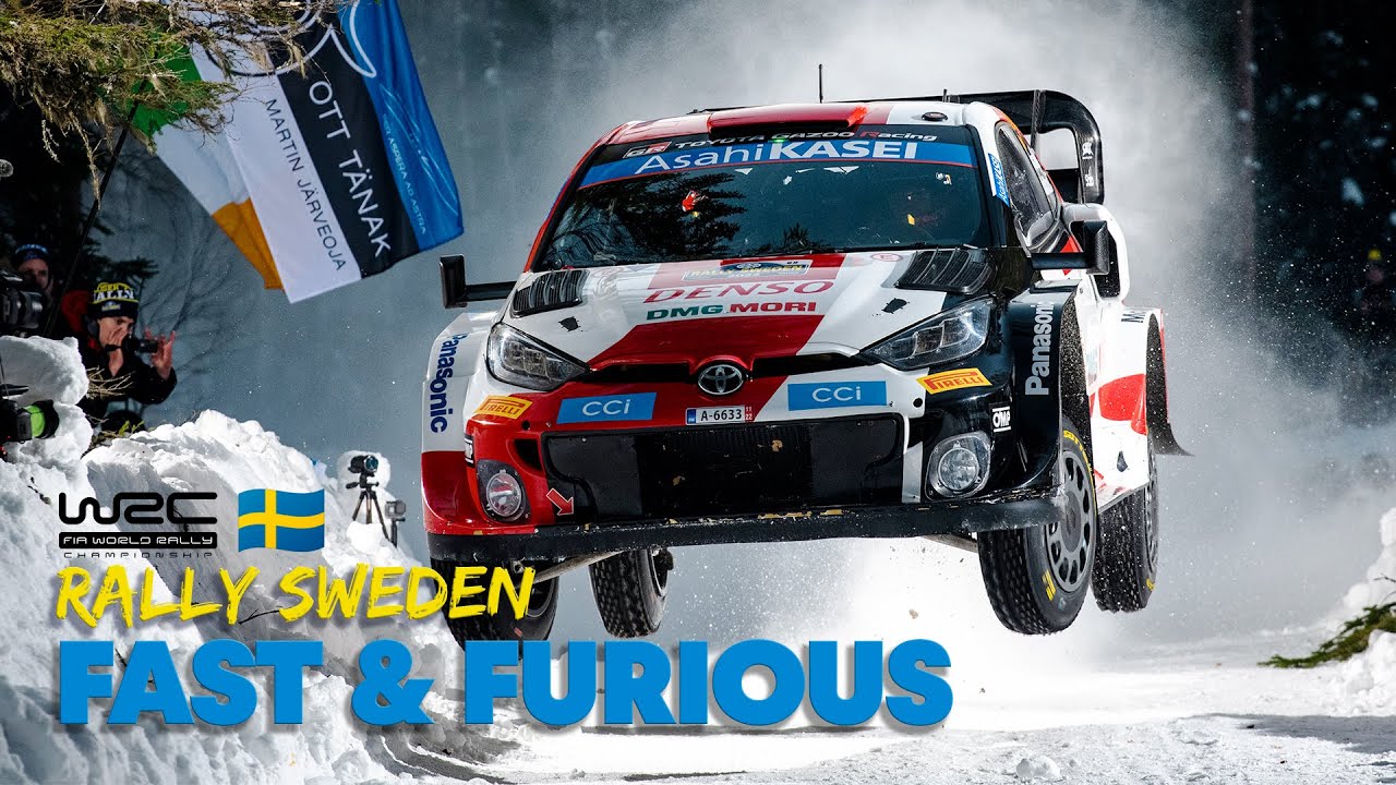 Rovanperä Goes on the Attack at Rally Sweden 👊 - YouTube