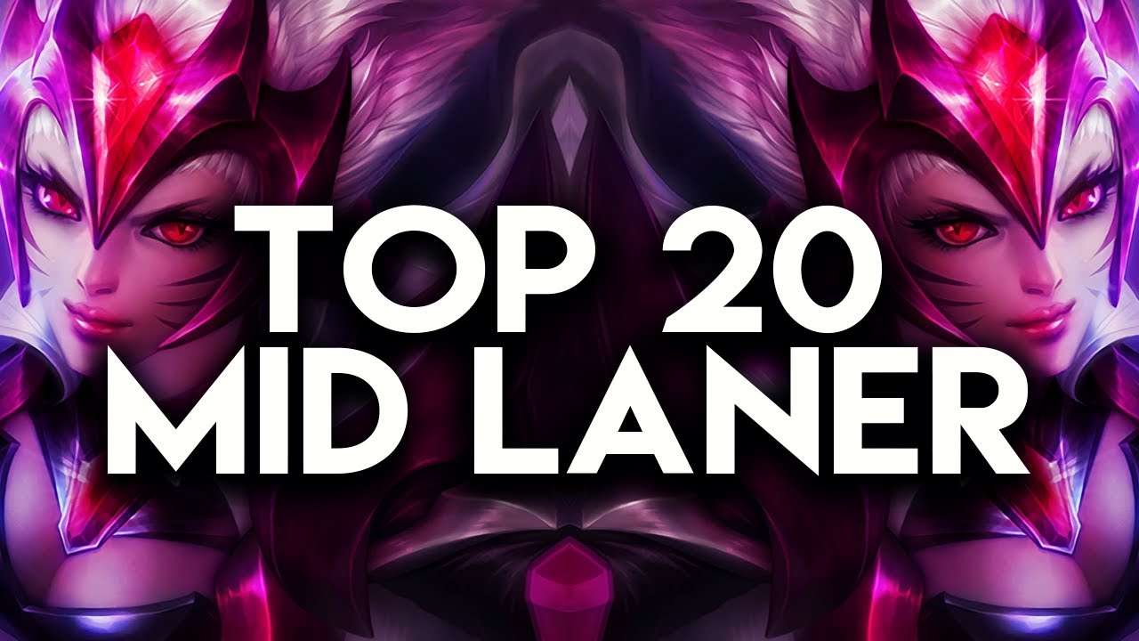 Top 20 MID LANER Plays #02 | League of Legends - YouTube
