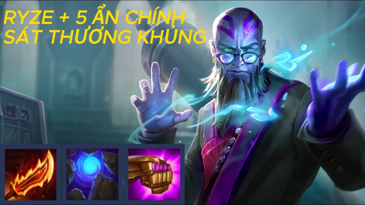 TFT - ĐTCL MÙA 12 - 14.17 - RYZE + 5 ẨN CHÍNH - SÁT THƯƠNG KHỦNG - YouTube