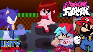 LIVE: Friday Night Funkin' FNF SONIC u0026 MARIO Mods M... | Doovi