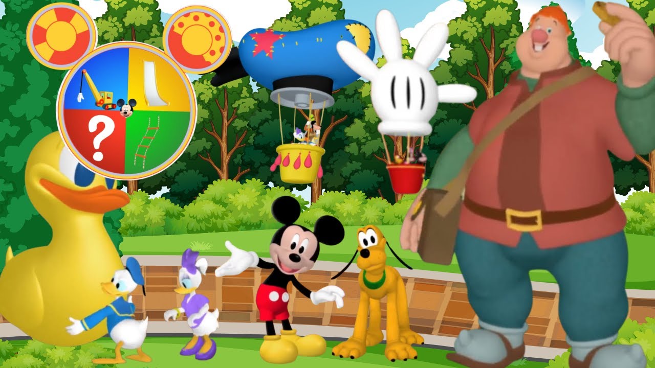 Mickey's Big Job | Mickey mouse clubhouse | Oh toodles Compilation ...