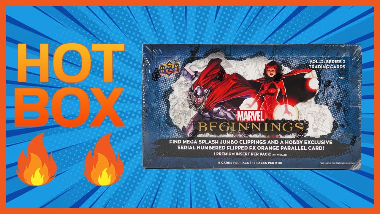 2024 Upper Deck Marvel Beginnings Volume 2 Series 2 Hobby Box Opening ...