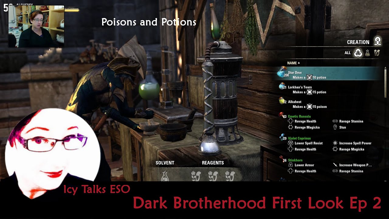 ESO PTS | Dark Brotherhood First Look | Poisons | Icy Plays 2016042 ...
