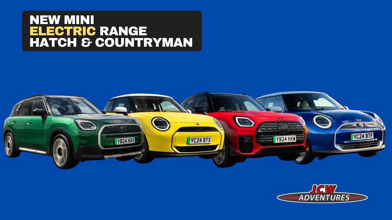 New Electric MINI Cooper & Cooper S Range - MINI Hatch & Countryman ...