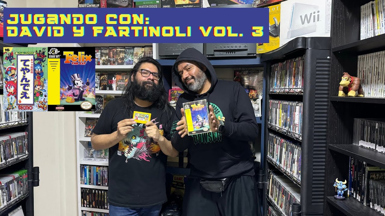 Jugando con: David y Fartinoli - Samurai Pizza Cats y Felix The Cat ...