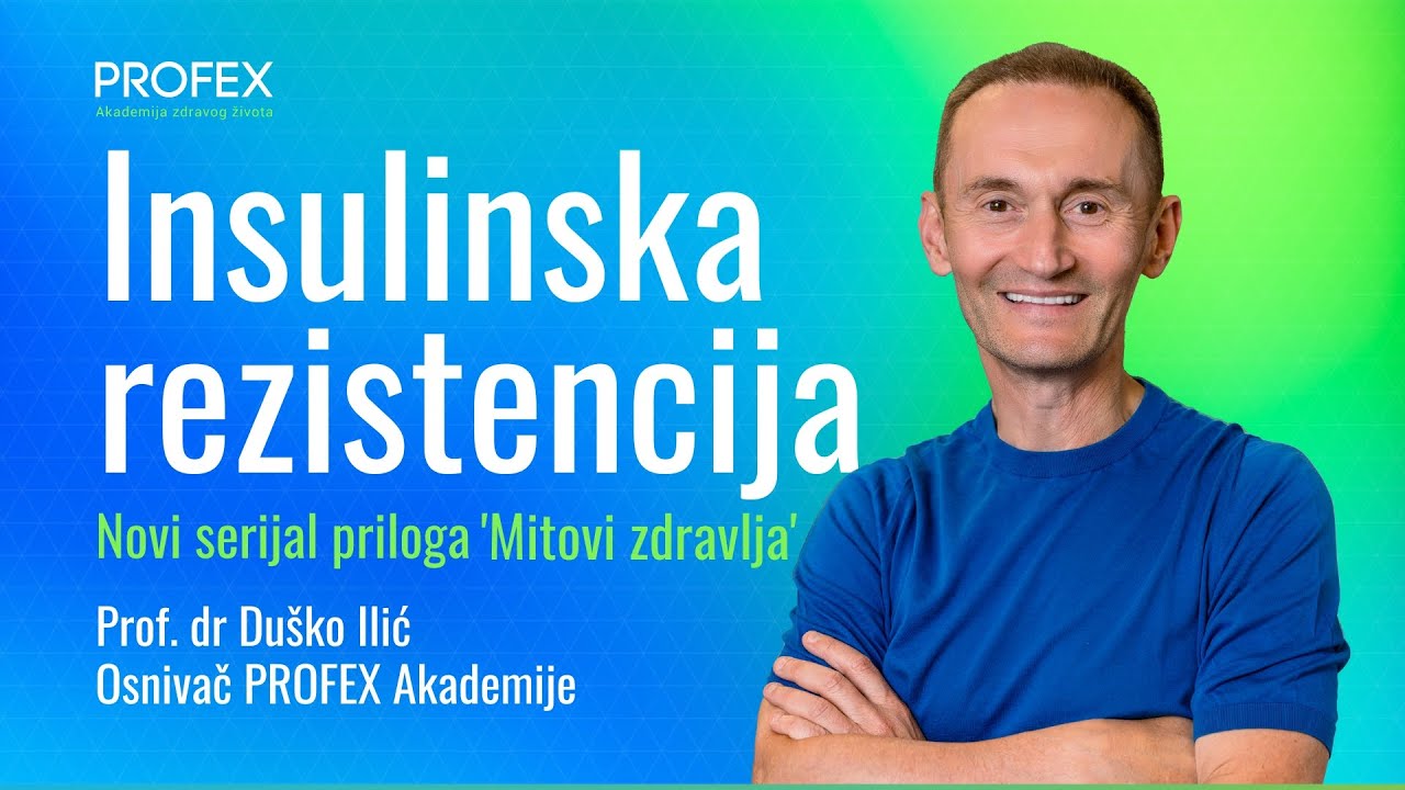 Insulinska rezistencija / Mitovi zdravlja ep. 02 / Prof. dr Duško Ilić ...