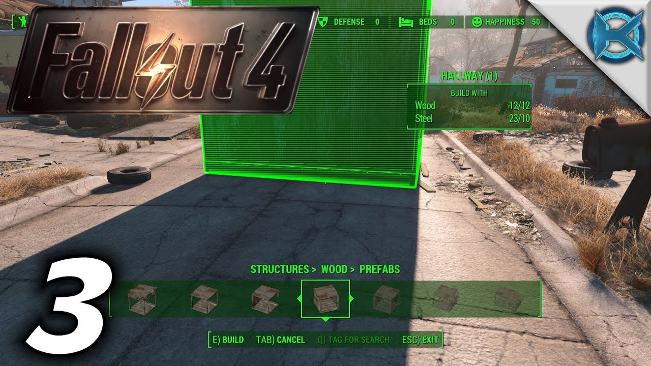 Fallout 4 -Ep. 3- "Base Building" -Gameplay / Let's Play- (S1) - YouTube