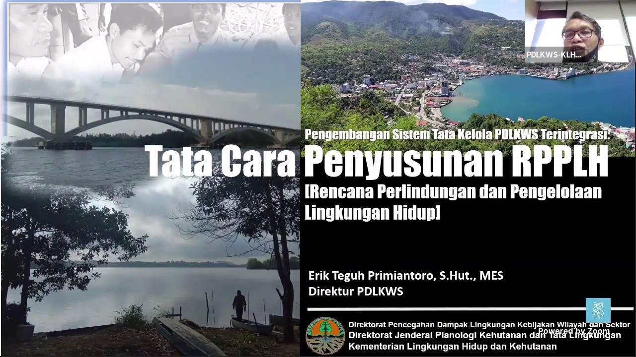 Tata Cara Penyusunan Dokumen RPPLH oleh Erik Teguh | Webinar Pelatihan ...