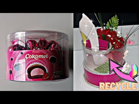 Hediye kutusu yapımı - 8mart hediye yapımı / Kendin yap