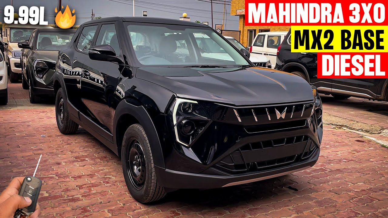 New Mahindra Xuv 3XO Mx2 Diesel 2025 ️ Base Model Full Detailed Review ...