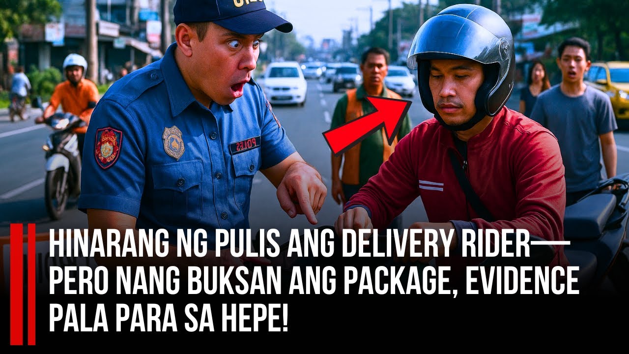 Hinarang ng Pulis ang Delivery Rider—Pero Nang Buksan ang Package ...
