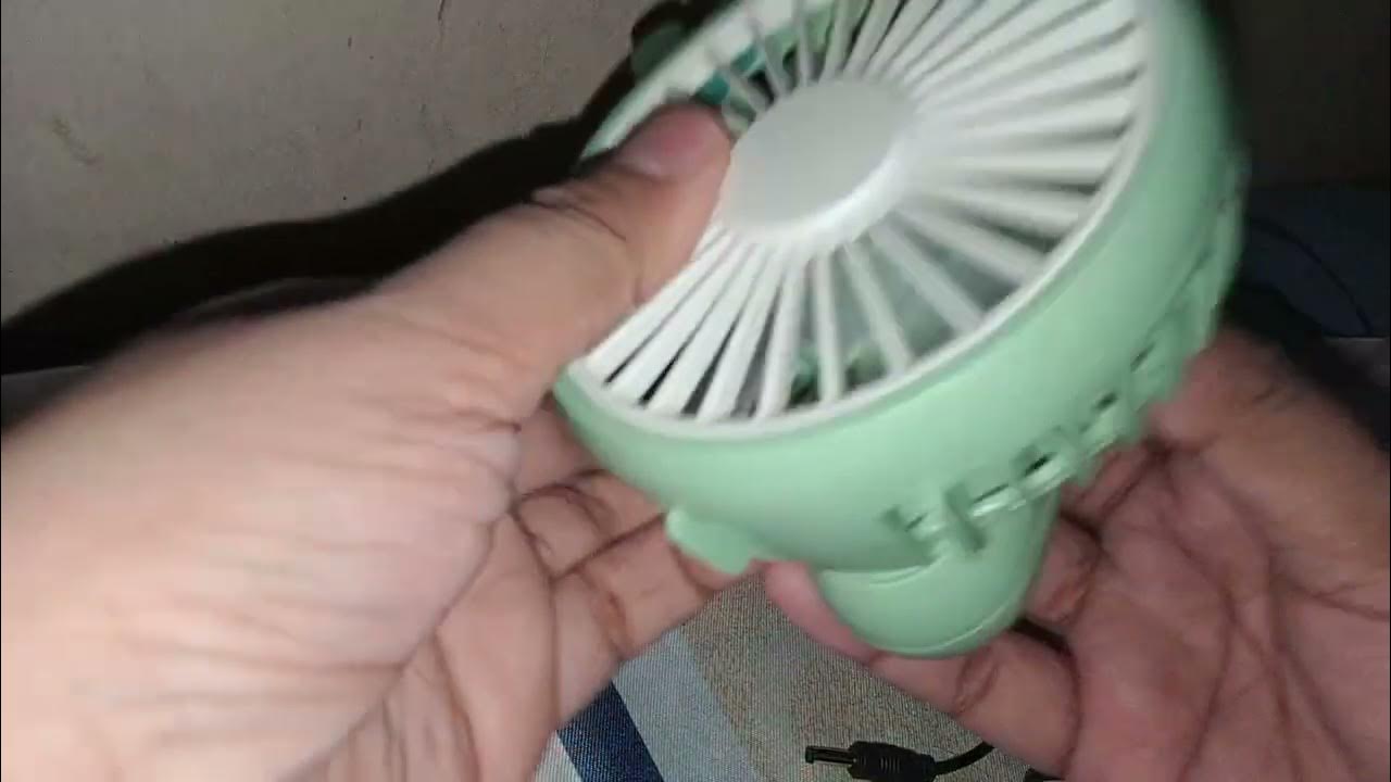 Unboxing Mr DIY mini fan - YouTube
