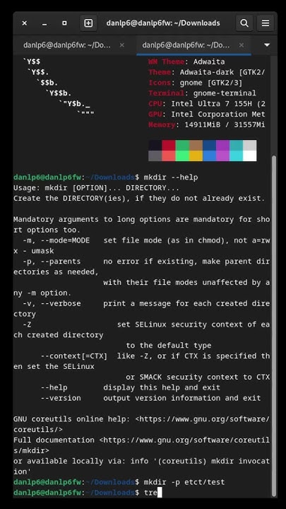 recursively mkdir directories - YouTube
