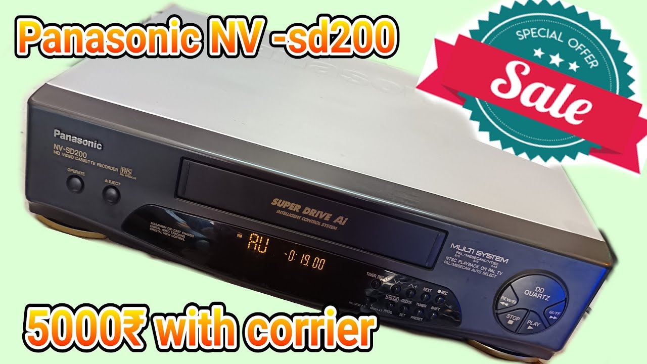 Panasonic NV -sd200 for sale! 💯 Brand new condition! special offer 5000 ...
