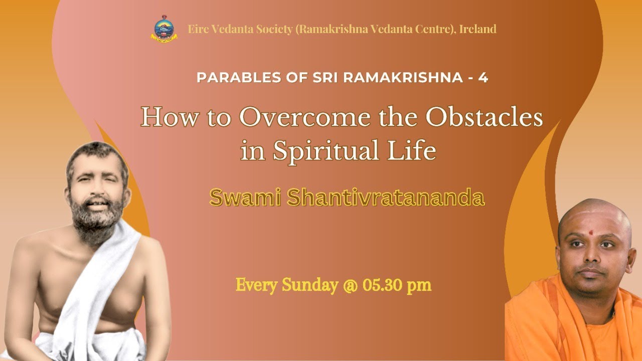 How To Overcome the Obstacles in Spiritual Life || Swami ...