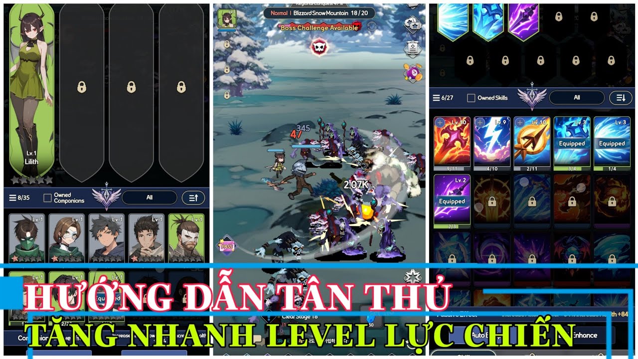Max Level Idle Hướng dẫn tân thủ cách chơi chuẩn và cách tăng lực chiến ...