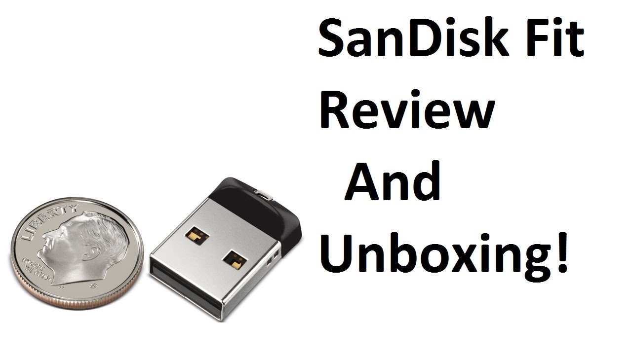 SanDisk Cruzer Fit Review And Unboxing! - YouTube