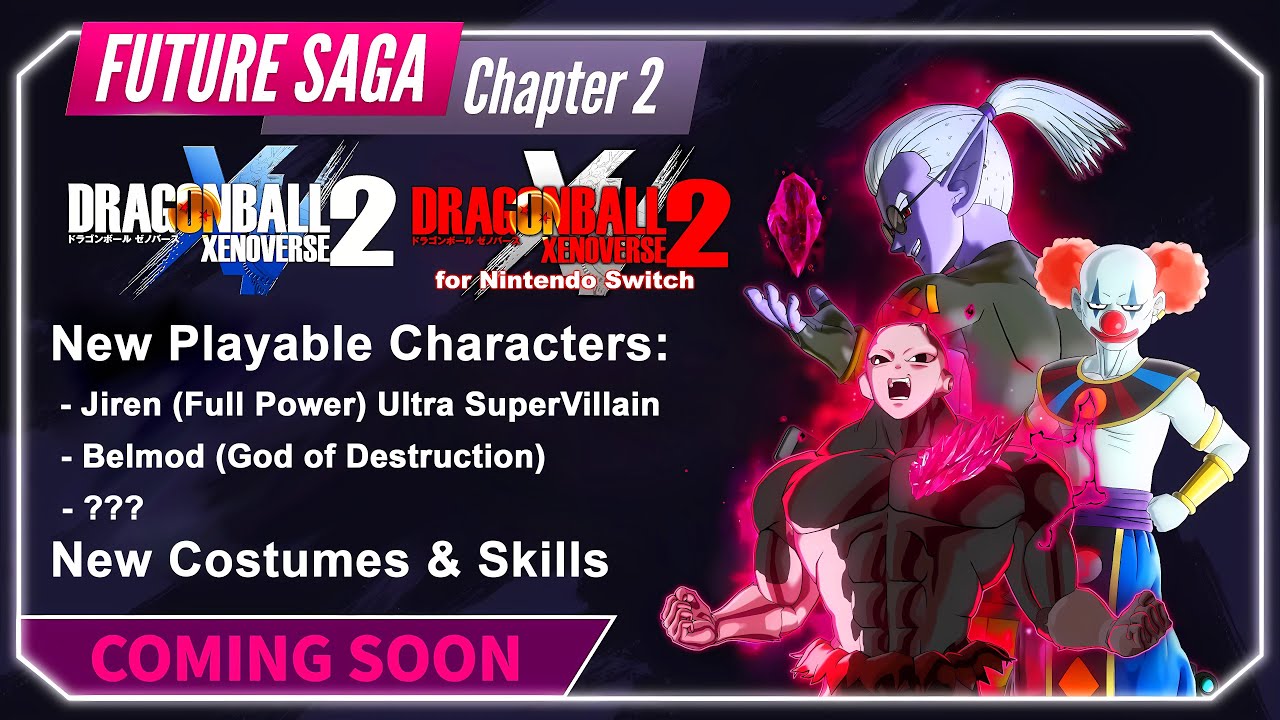 *NEW* (DLC 18) PLAYABLE CHARACTERS REVEALED! - Dragon Ball Xenoverse 2 ...