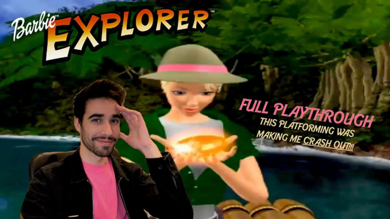 THIS PLATFORMING IS SO HARD | Barbie Explorer - Full Playthrough - YouTube