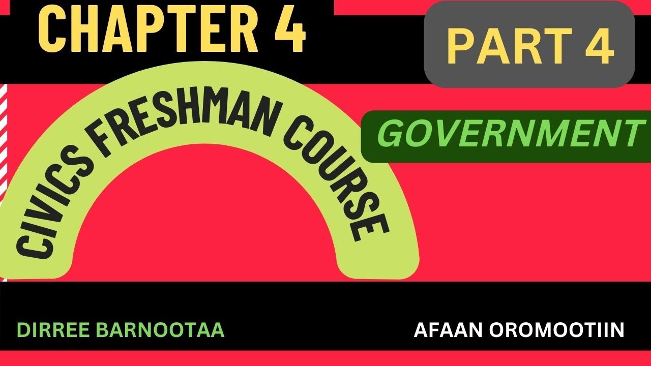 Civics freshman course chapter 4 part 4 GOVERNMENT AND ITS FUNCTIONS ...