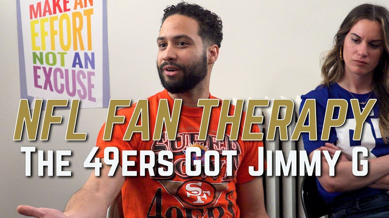 NFL FAN THERAPY: The 49ers Got Jimmy G - YouTube