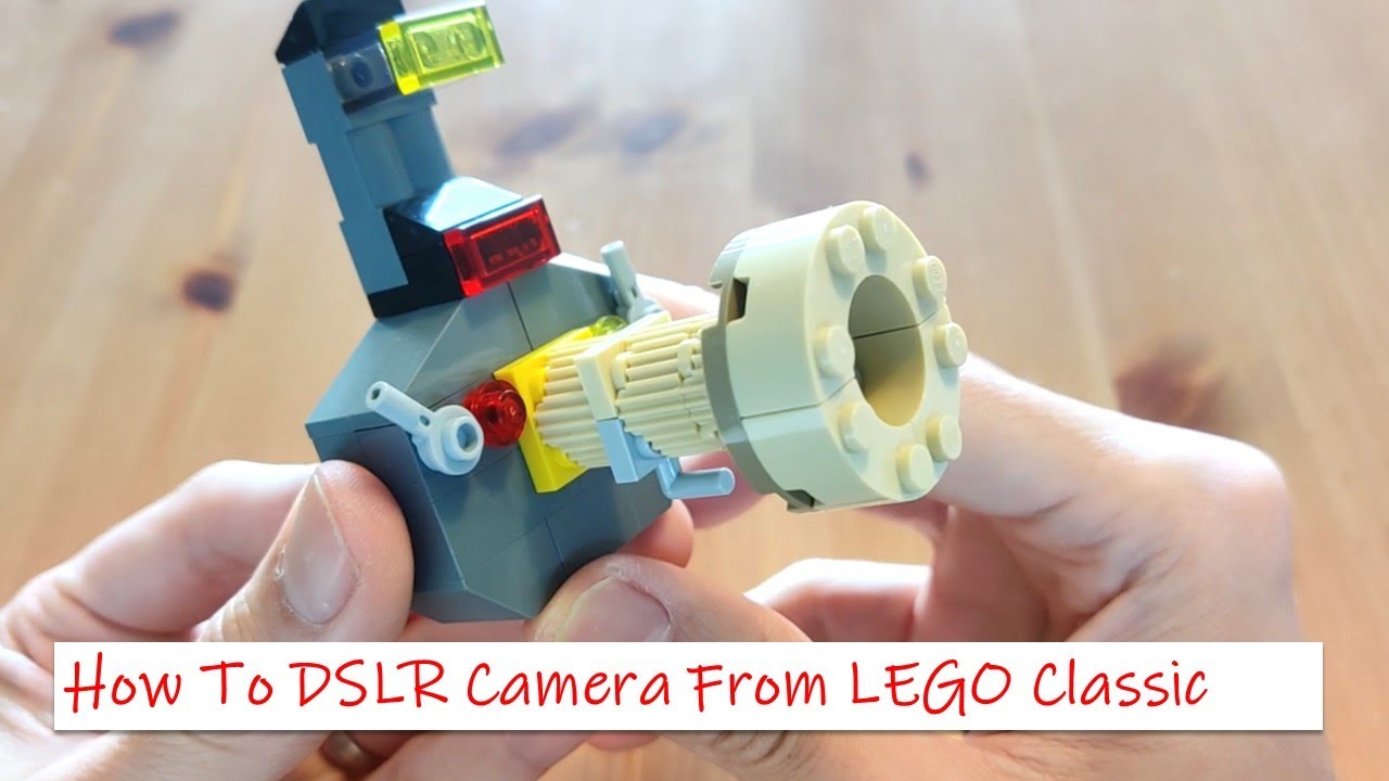 How To Build DSLR CAMERA From LEGO CLASSIC 11005. Very Easy Lego ...