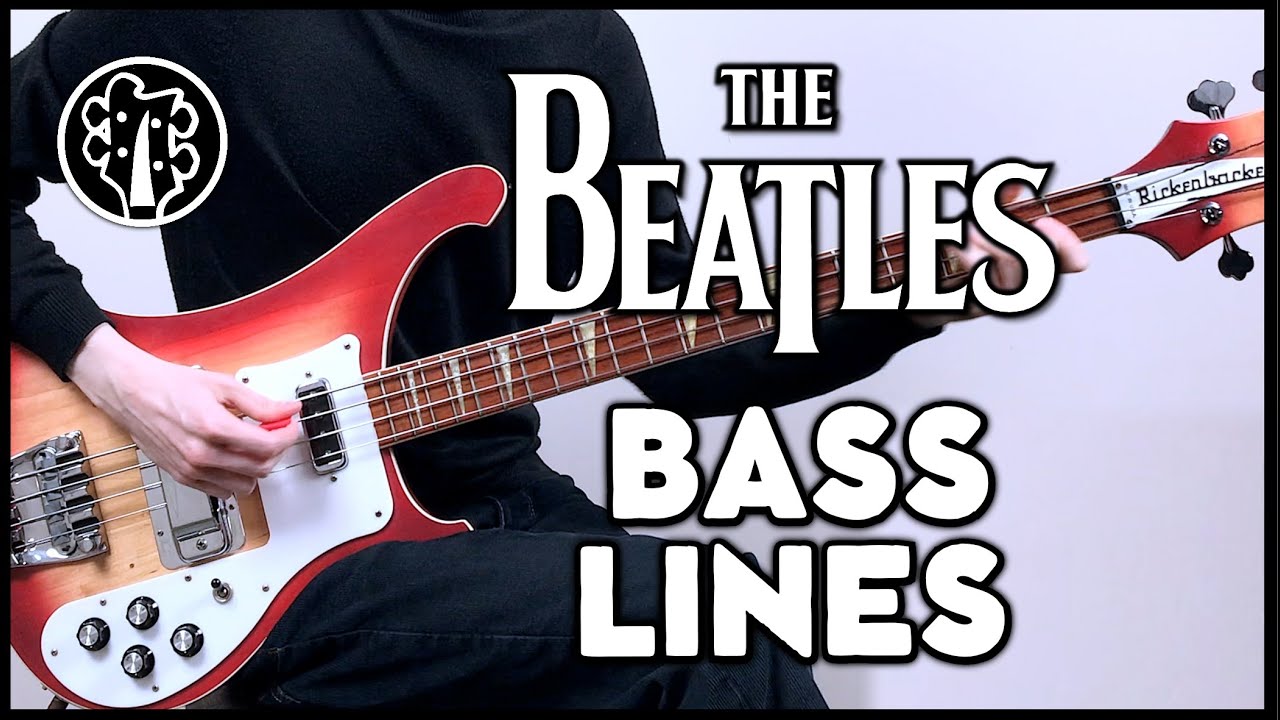 The Beatles - Five Great Bass Lines (With Play-Along Tabs) - YouTube