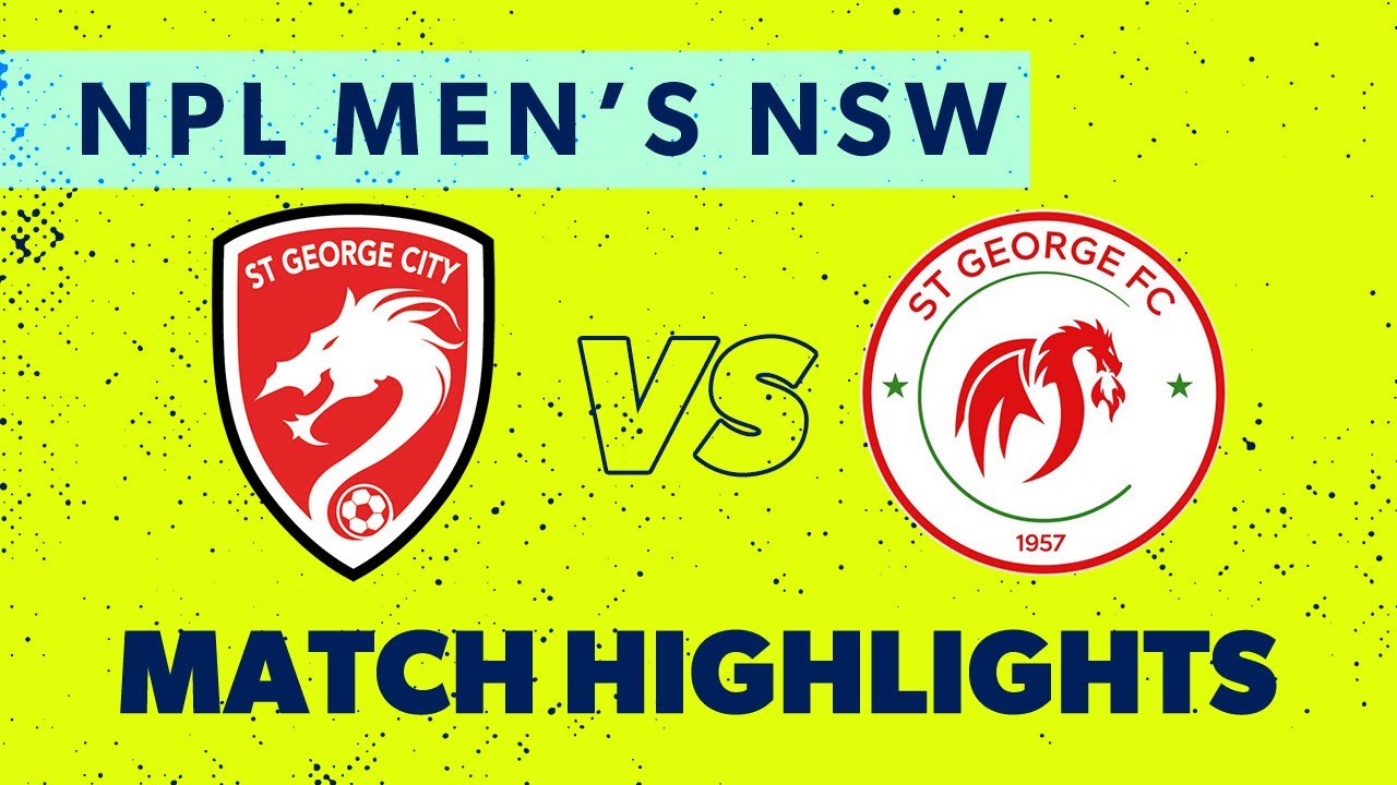 NPL Men's NSW Round 8 Highlights – St George City v St George FC - YouTube