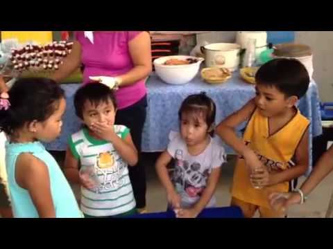 Marshmallow eating contest - YouTube