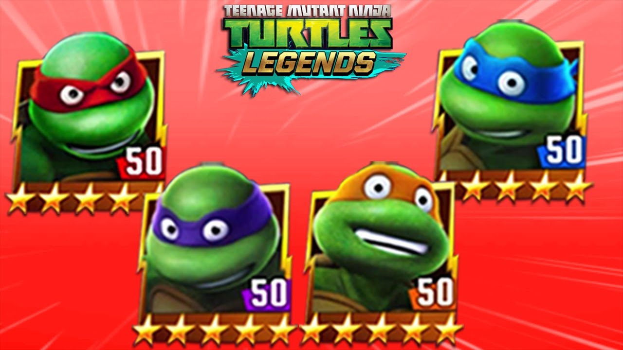TMNT Legends All Ninja Turtles Classic - YouTube