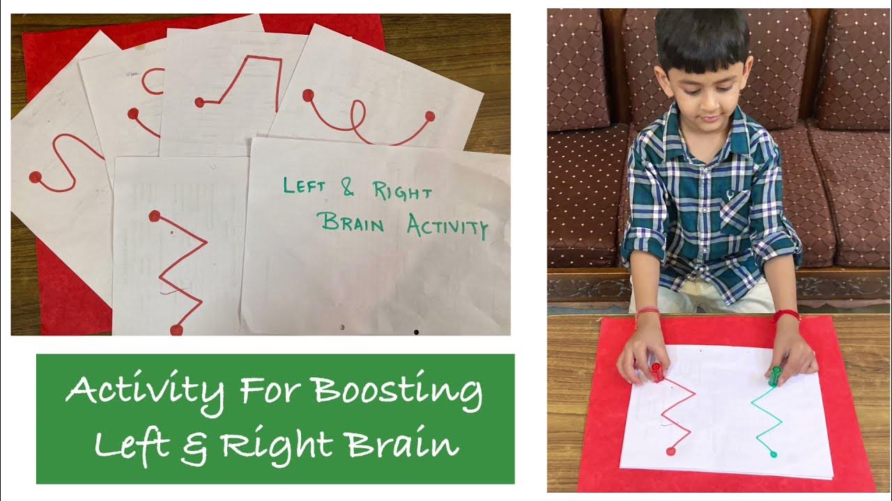 Activity for Boosting Left and Right Brain / Brain Booster Game for ...