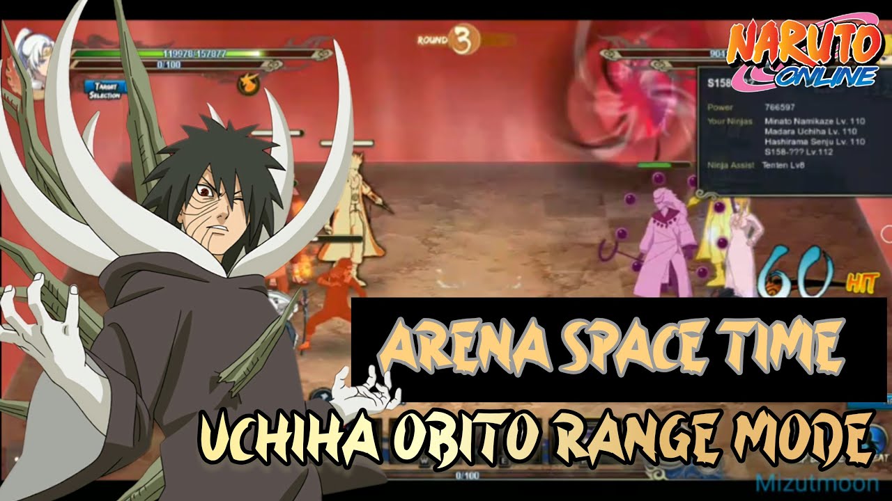 Power full uchiha Obito rage mode arena space time - 394k VS 766k ...