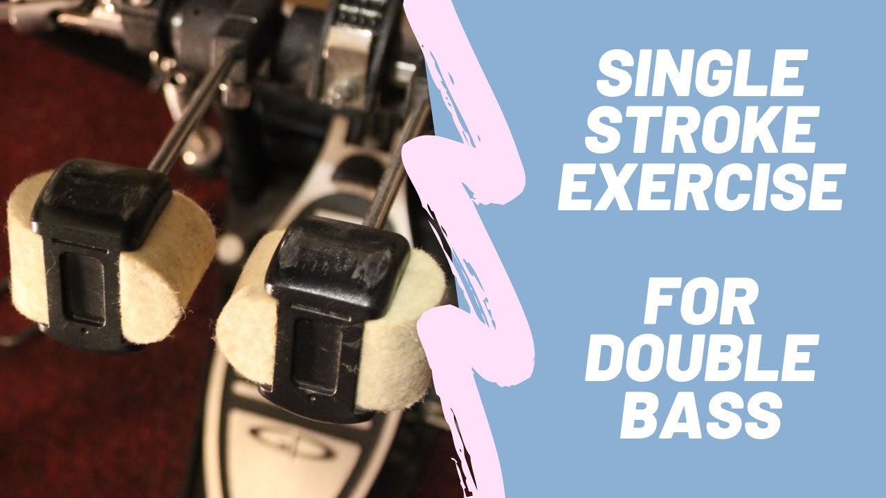 Single Stroke Exercise for Double Bass - YouTube