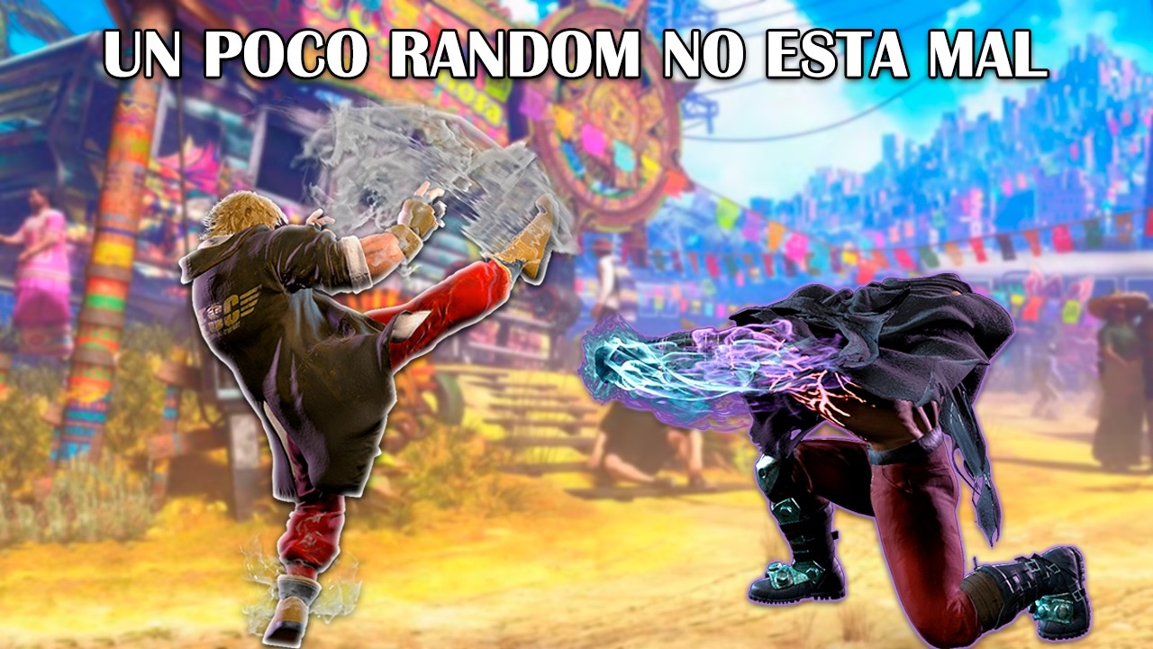 A veces solo necesitas JUGAR UN POCO RANDOM para GANAR - SF6 KEN Master ...