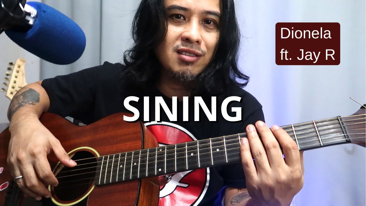 Sining guitar tutorial - Dionela ft. Jay R - YouTube