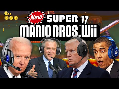 US Presidents Play New Super Mario Bros. Wii 17