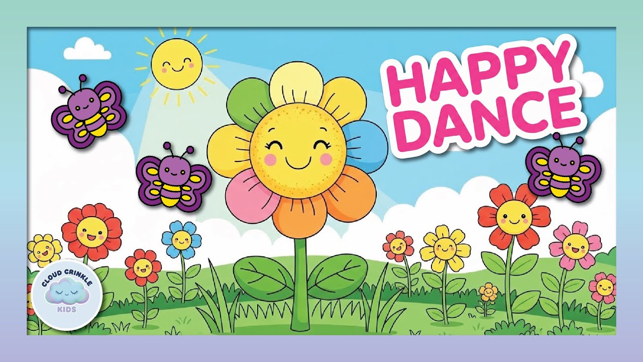 Baby Sensory Video | Dancing Flowers & Butterflies 🌸🦋 | 2 Minute Visual ...